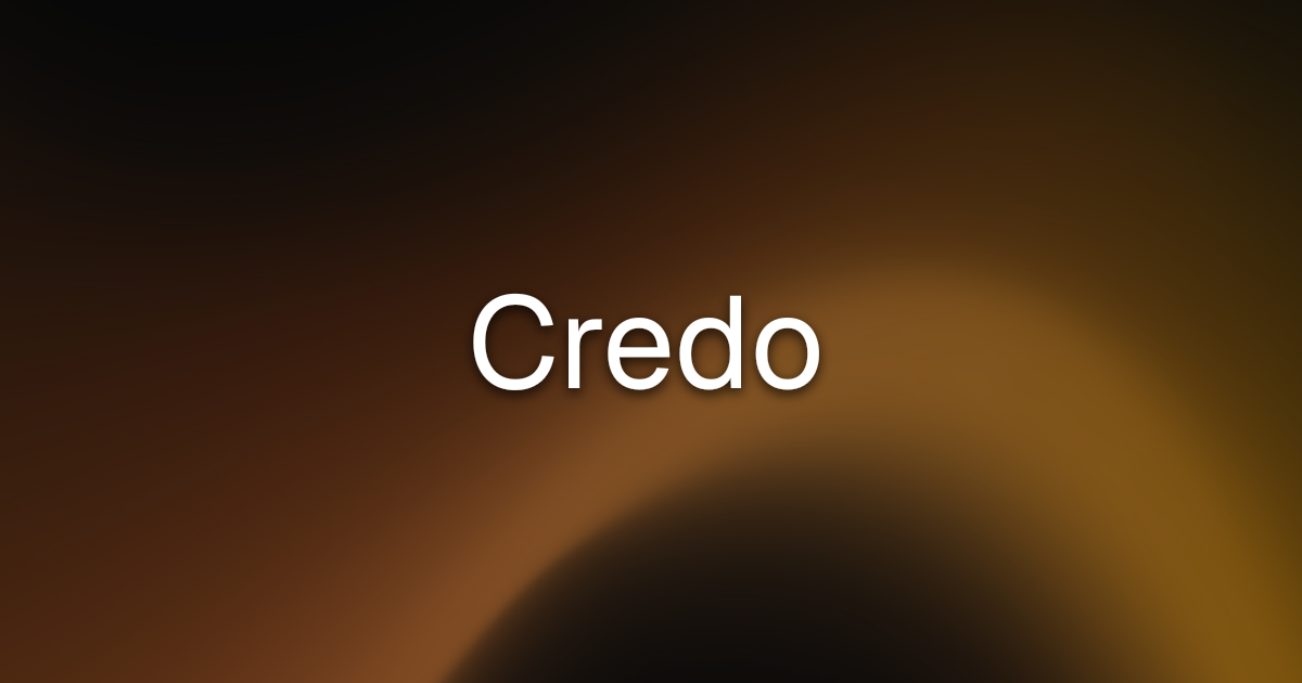 Credo — Catholic Films & Documentaries
